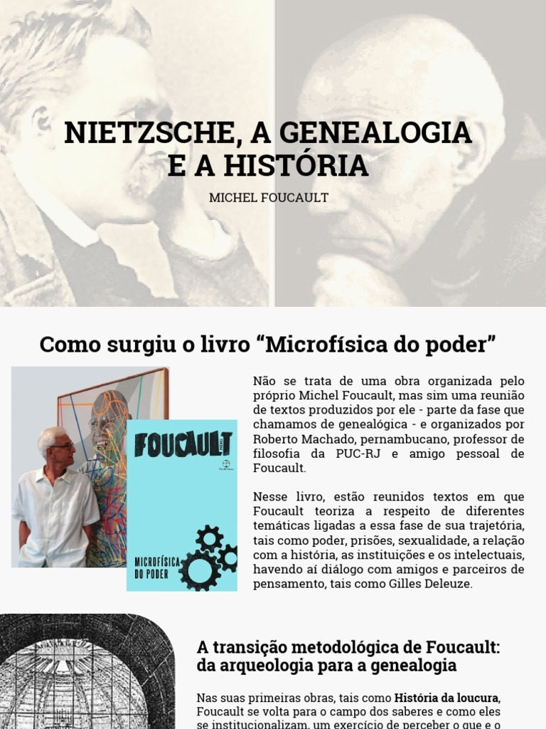 Nietzsche, a genealogia e a história | PDF | Michel Foucault ...