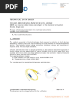 BD EU Syringes - Technical Data Sheet | PDF | Syringe | Medical Equipment