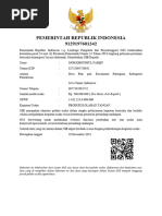 Contoh SK Pengesahan Akta Pendirian PT. DUM | PDF
