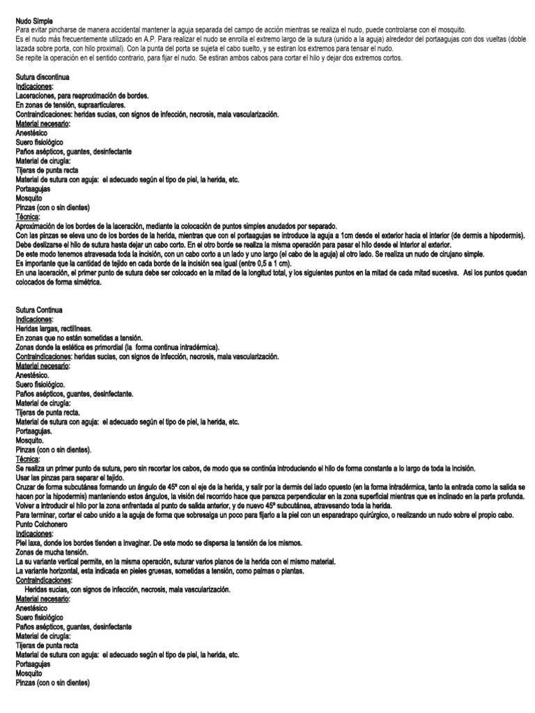 Nudo Simple | PDF | Especialidades Medicas | Medicina CLINICA