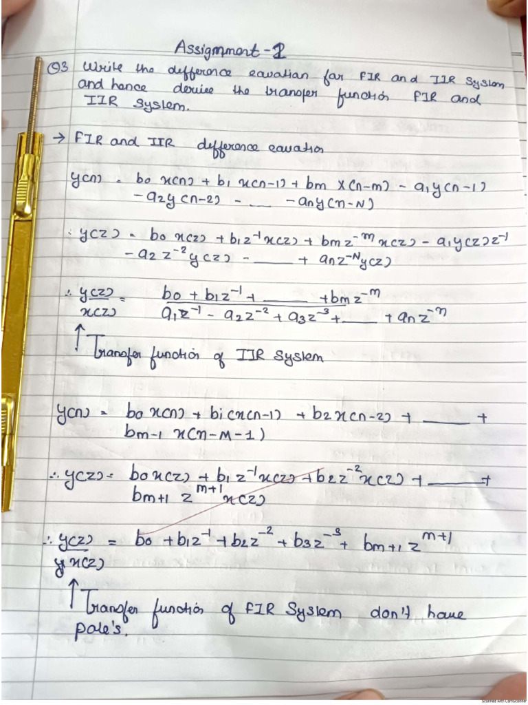 Dsp Assignment 1 Pdf