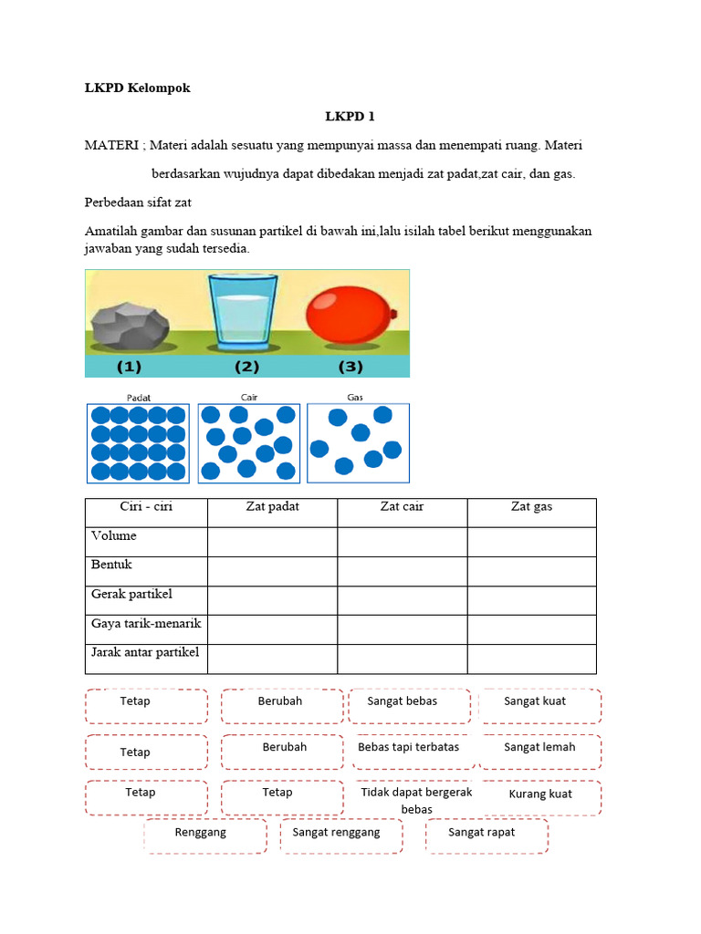 LKPD Dan Penilaian | PDF