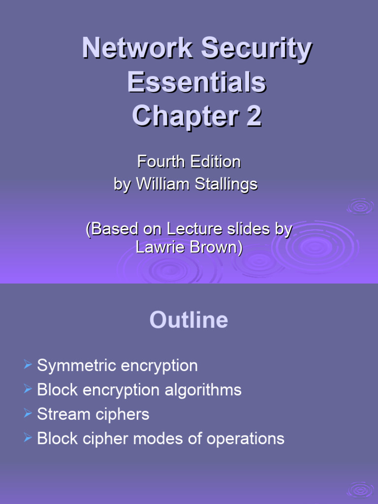Chap02 | PDF | Cryptanalysis | Cryptography