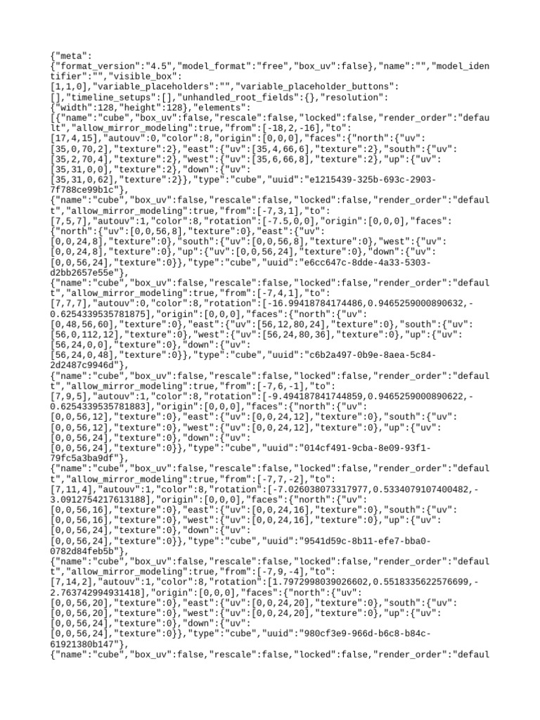Model Bbmodel | PDF | Graphics | Computing