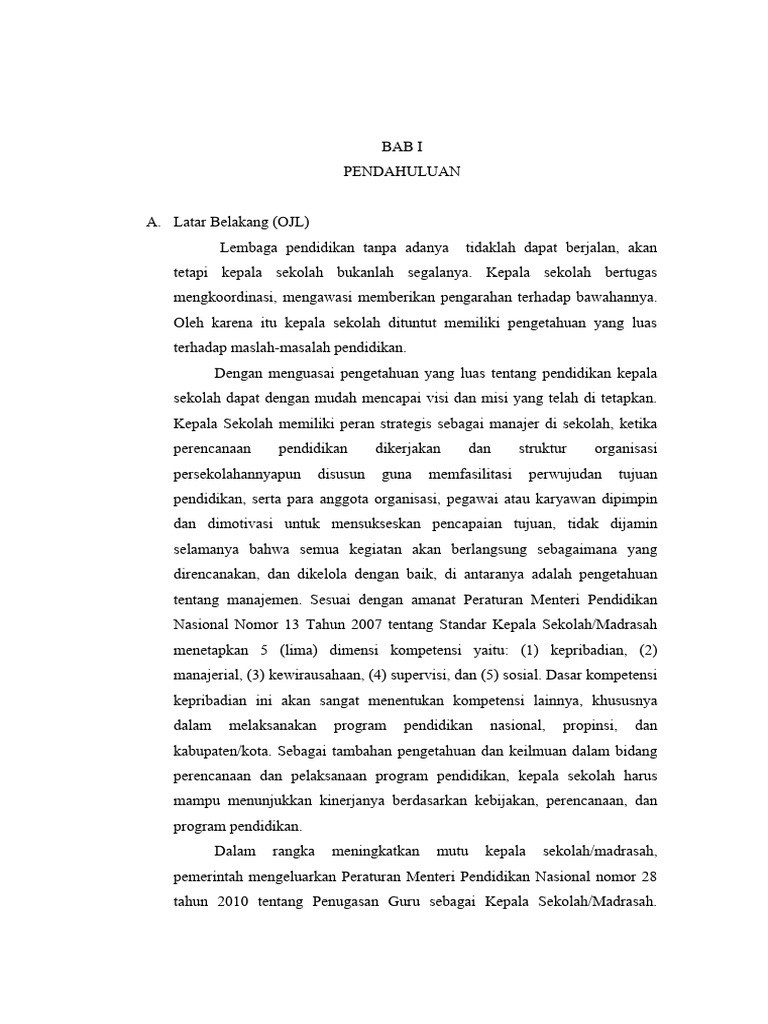 Contoh Laporan PKB Edit | PDF