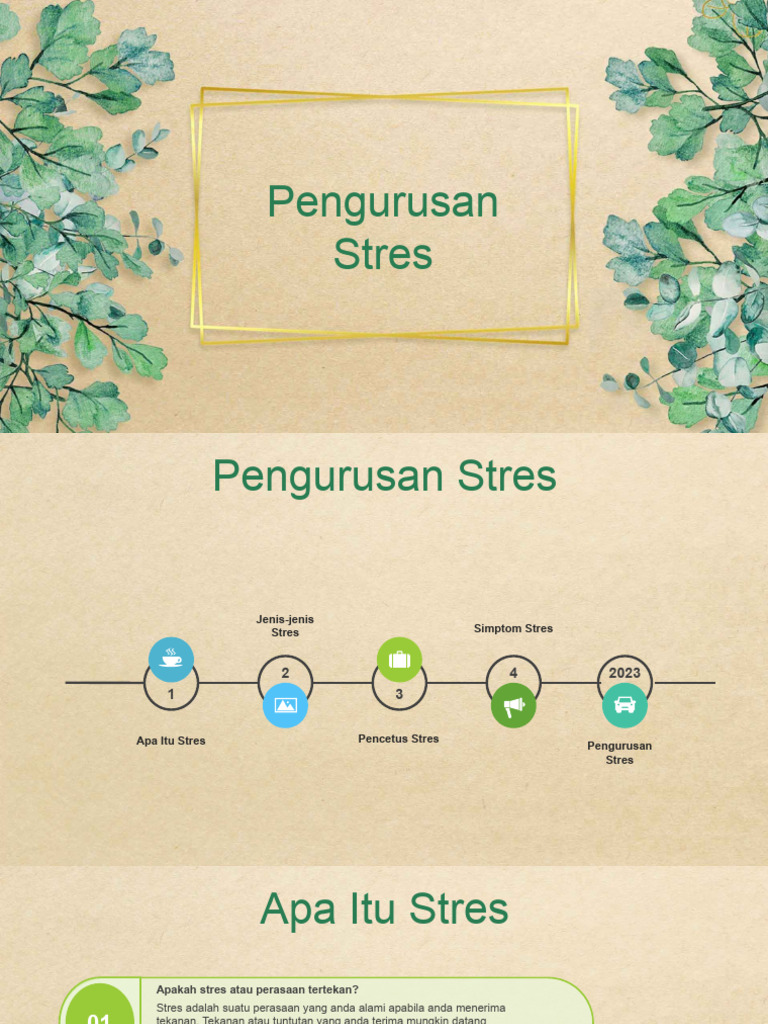 Pengurusan Stres dan Cara Mengatasinya | PDF | Pengembangan Diri ...