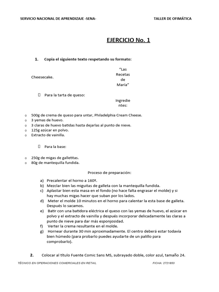Ejercicios # 05 | PDF | Alimentos | Dieta (Nutrición)
