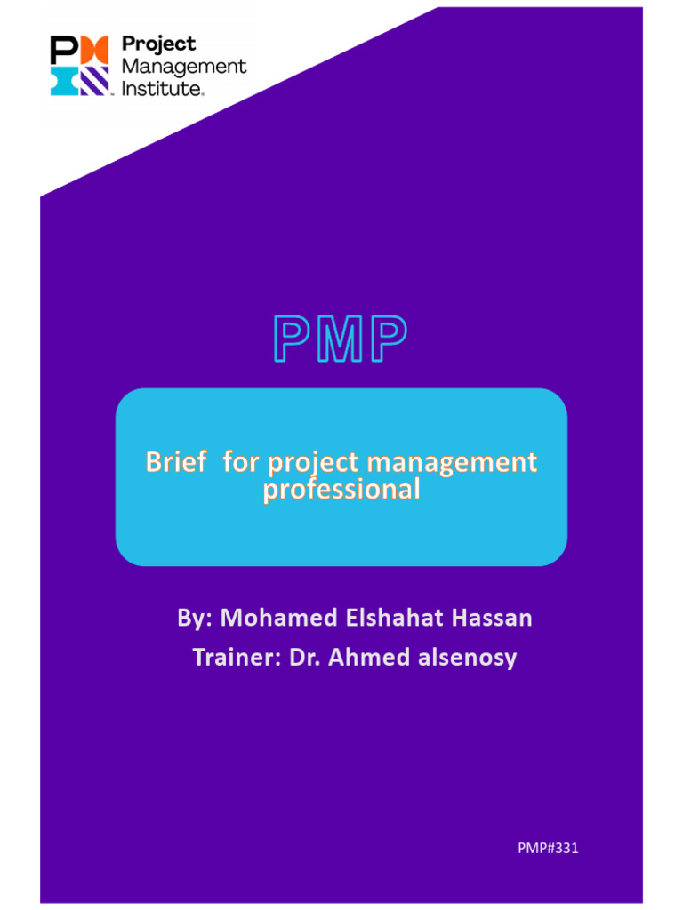 PMP Short Handbook ? | PDF | Agile Software Development | Scrum ...