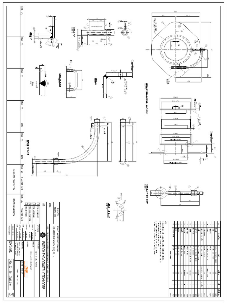 2206-021-T01-DWG-010_SHELL MANHOLE_(MOGAS)_R01 | PDF