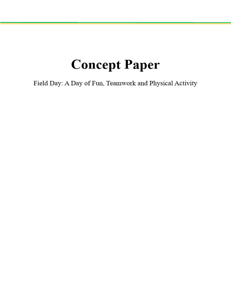 Concept Paper | PDF | Volunteering | Behavioural Sciences Concept Paper | PDF | Volunteering | Behavioural Sciences
