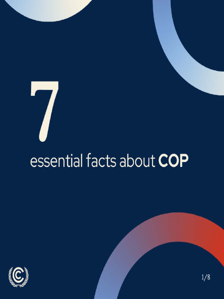 7 Essential Facts About COP | PDF 7 Essential Facts About COP | PDF