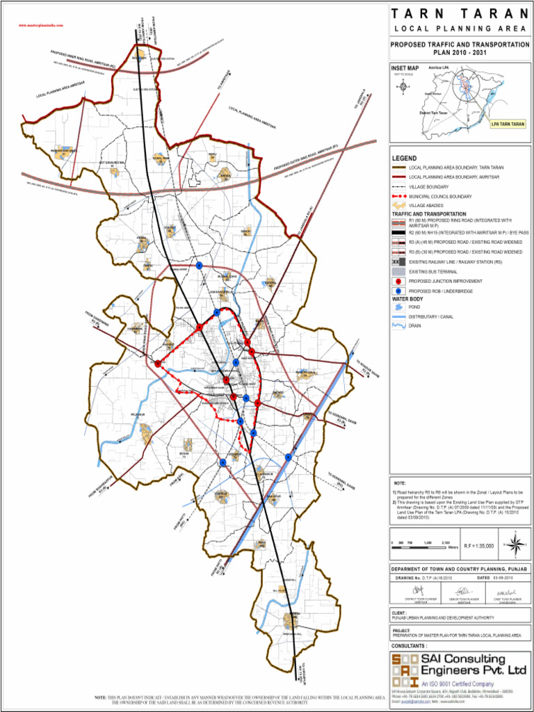 Tarn-Taran-Traffic - And-Transportation-Plan-2031 | PDF
