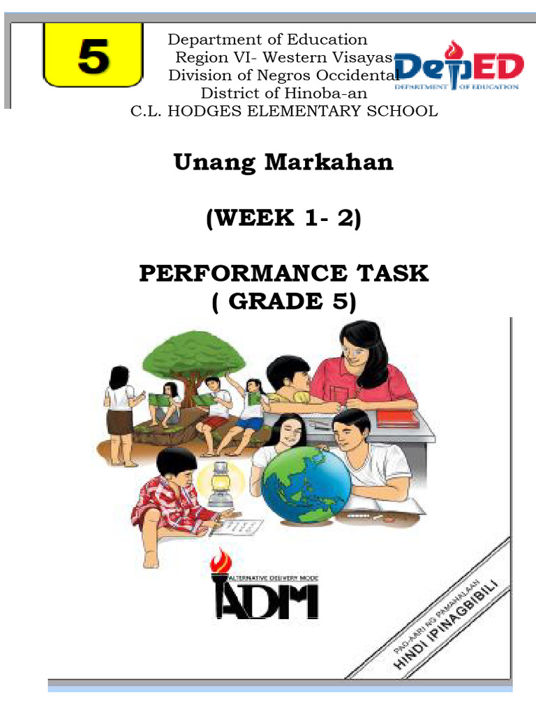 Performance Task Week 1-2 | PDF | Career & Growth