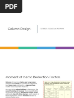 Column Design According ACI and ETABS | PDF | Column | Structural Engineering