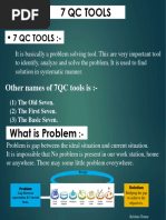 7 Essential QC Tools for Quality Improvement | PDF | Scatter Plot | Chart
