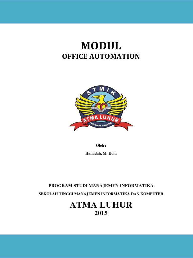 Modul Office Automation | PDF