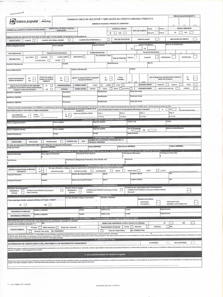 Formato Fusa 1 | PDF