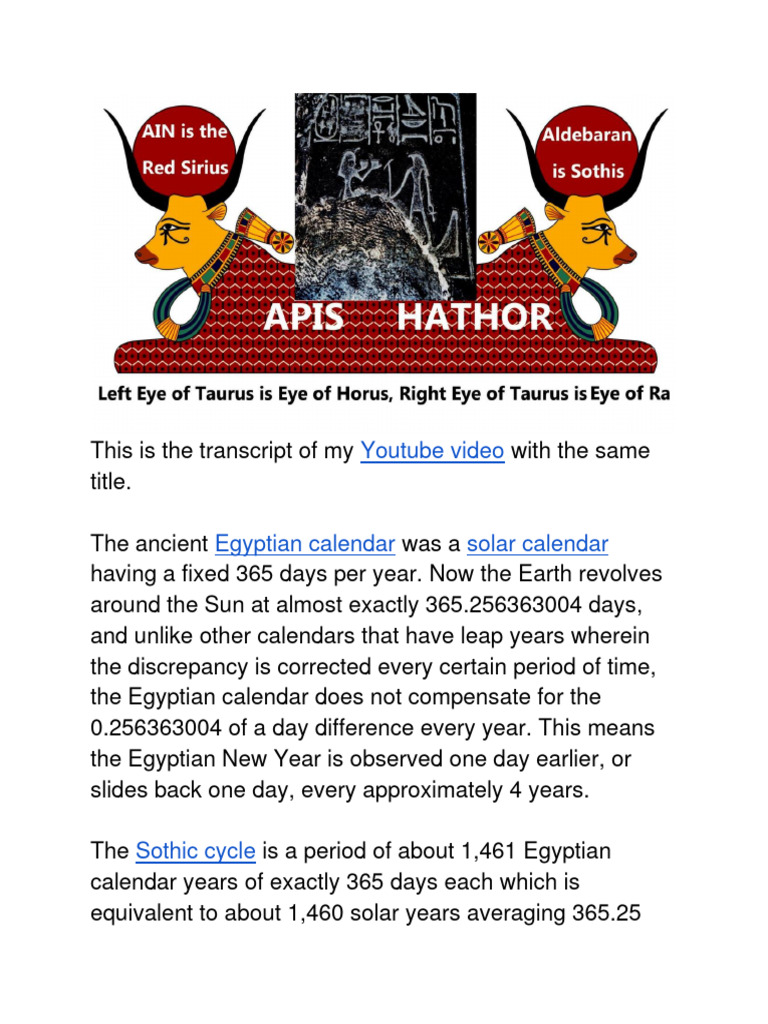Menophres Was Merneferre Ay Not Menpehtire Ramesses I and His Sothic ...