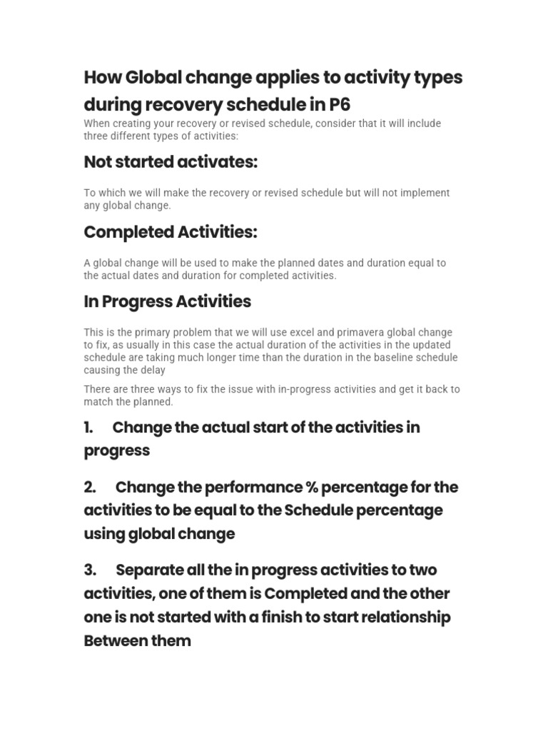 Recovery Schedule | Download Free PDF | Microsoft Excel | Computing