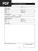 File Note Template | PDF