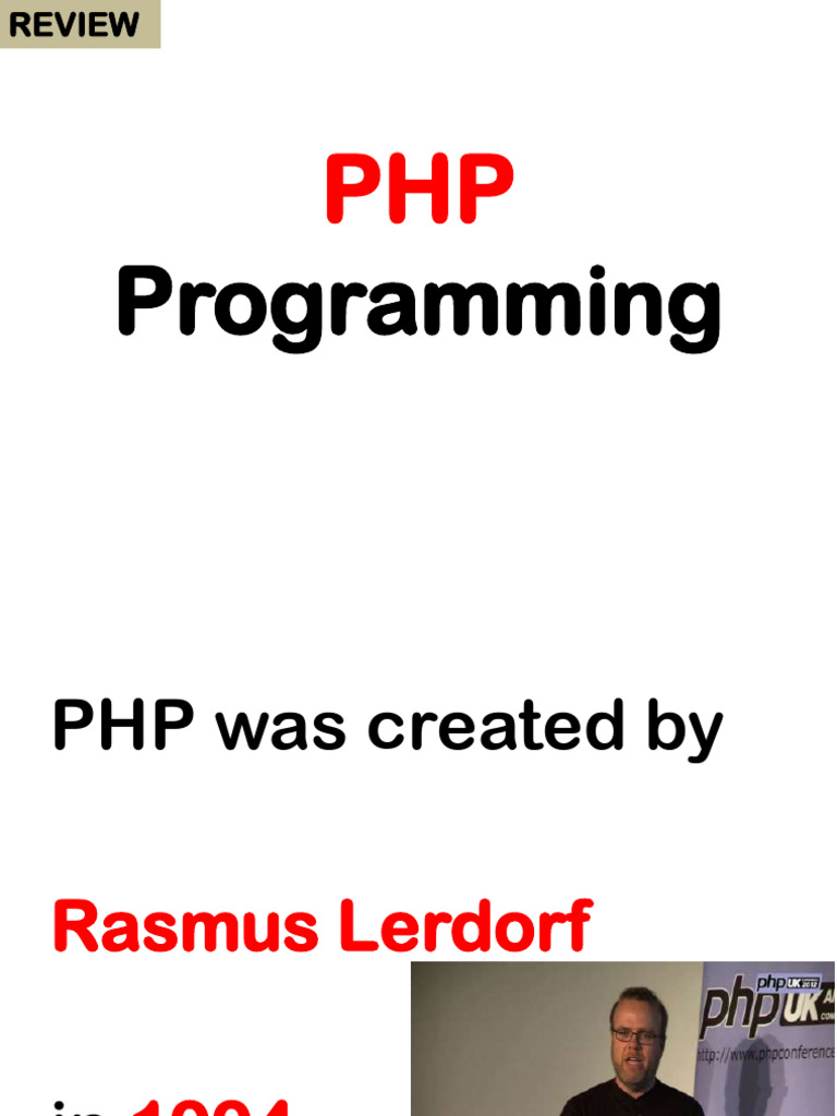 Module 1 Introduction To Php Pdf Php Dynamic Web Page