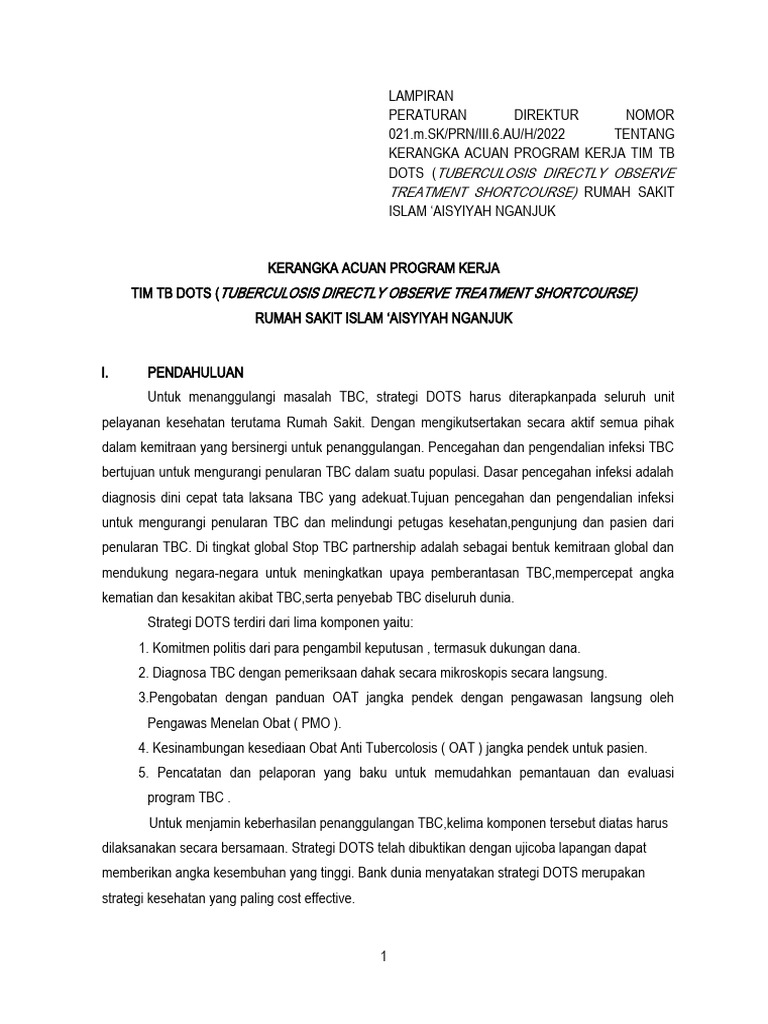 Program Kerja Tbc 2024 New Pdf