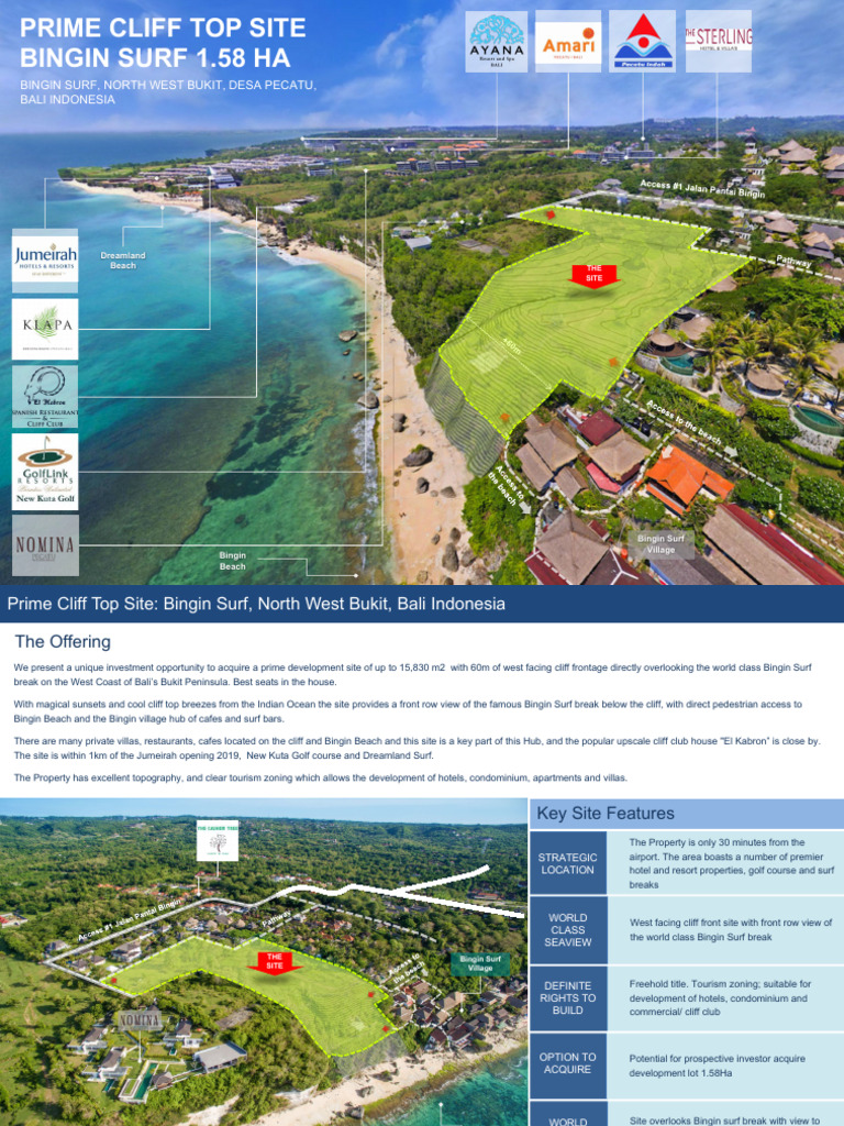 Bingin Surf Brochure | PDF | Bali