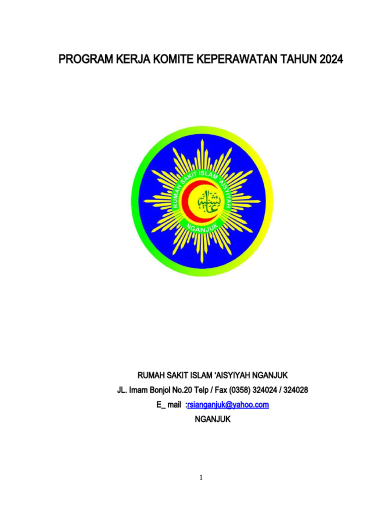 Program Kerja Komkep THN 2024 | PDF