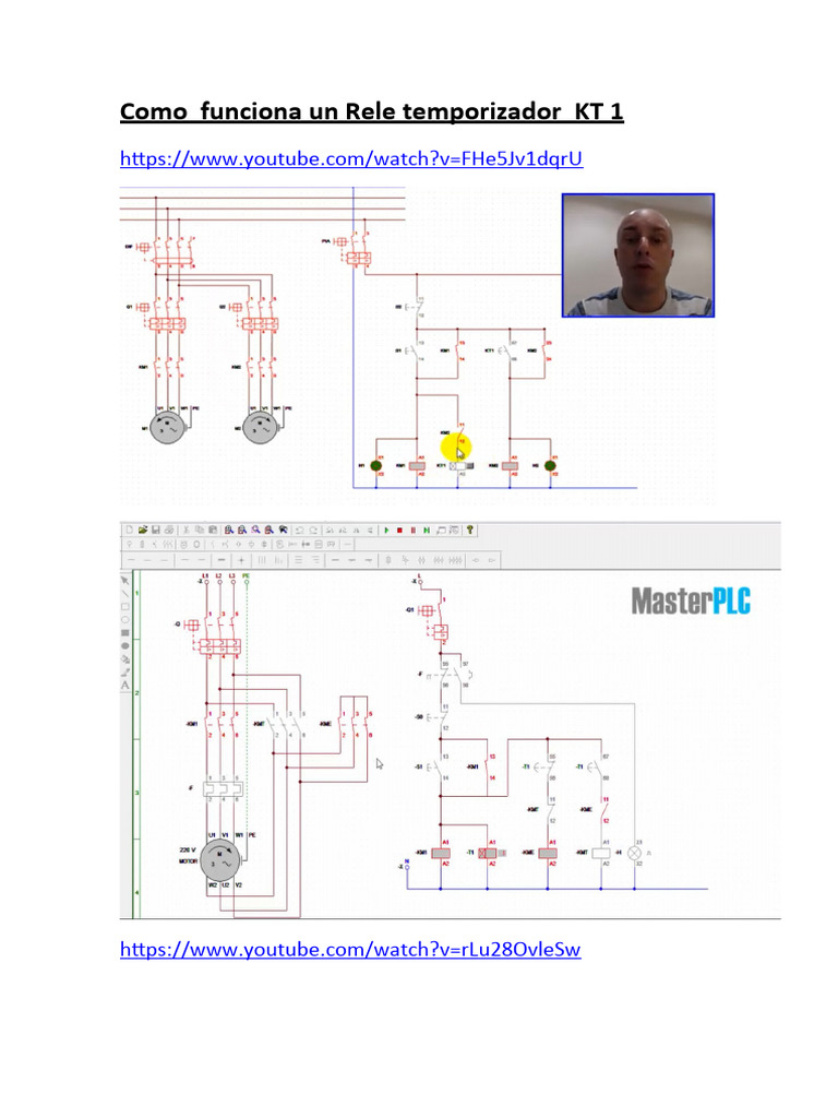 Como Funciona Un Rele Temporizador KT 1 | PDF