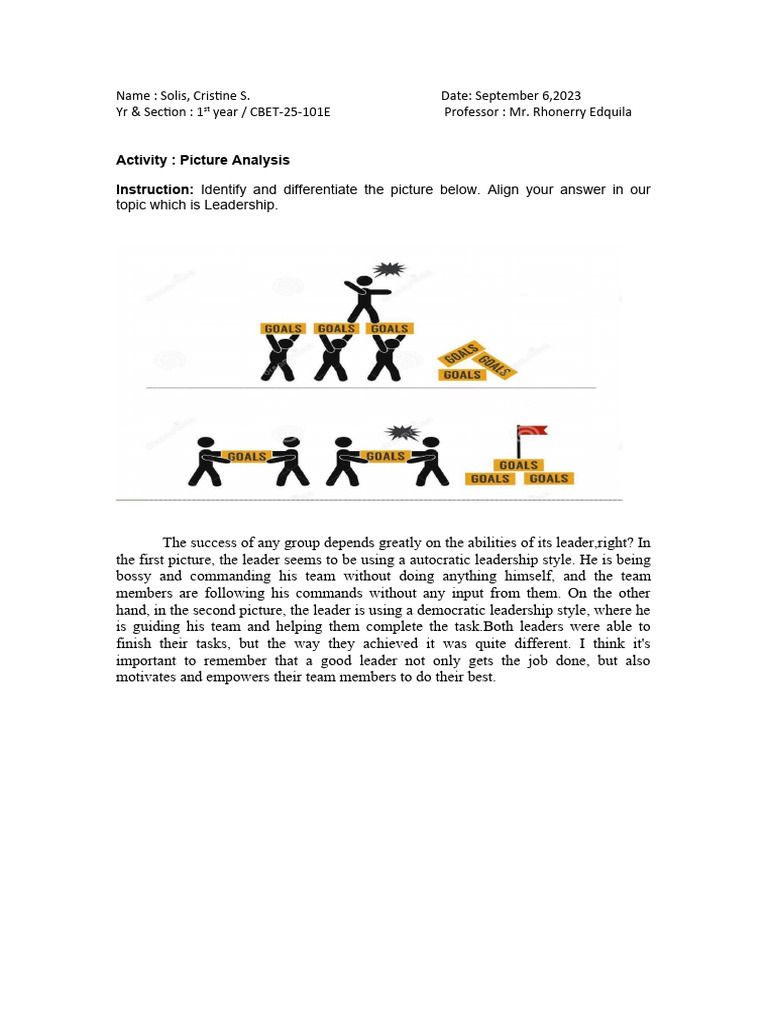 Leadership Activities | PDF | Leadership | Decision Making