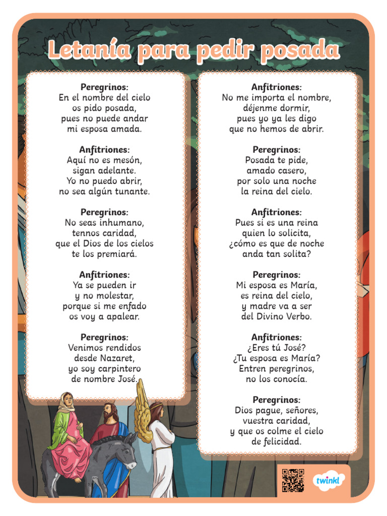Sa DF 1669407315 Letania para Pedir Posada Ver 1 | PDF