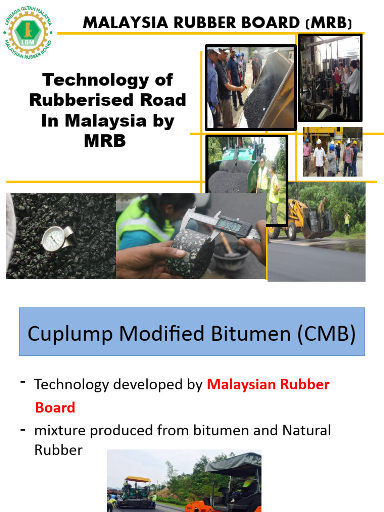 Cup Lump Modified Bitumen Bunting | PDF | Road Surface | Concrete