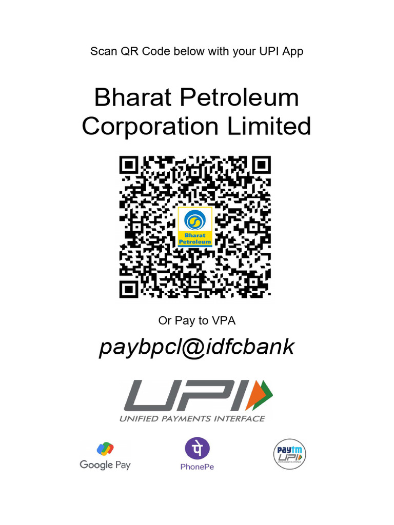Quick Pay with UPI for BPCL | PDF