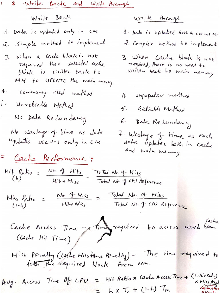 Cache Performance | PDF