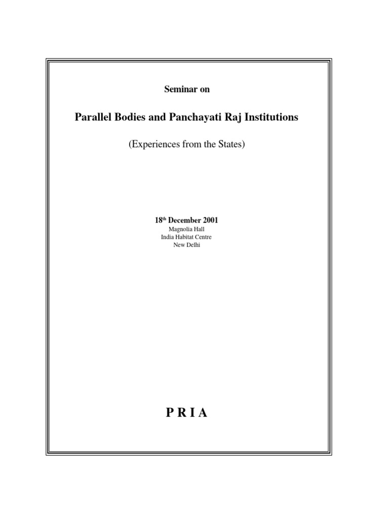Parallel_Bodies_and_Panchayati_Raj_Institution_Experiences_form_the ...