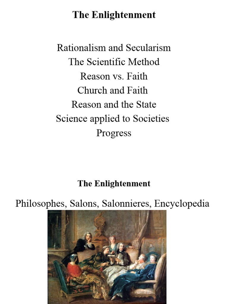 The Enlightenment | PDF | Age Of Enlightenment | Social Contract