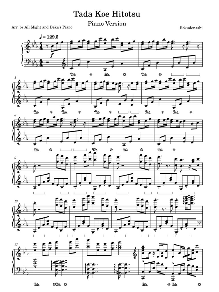 Tada Koe Hitotsu1 | PDF