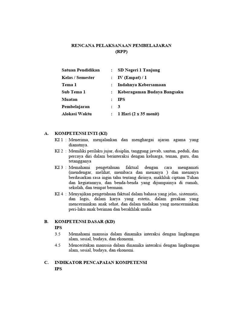 RPP Perbaikan Siklus 2 | PDF | Kesehatan Holistik | Sains & Matematika