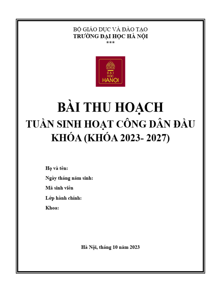Bài Thu Ho CH | PDF