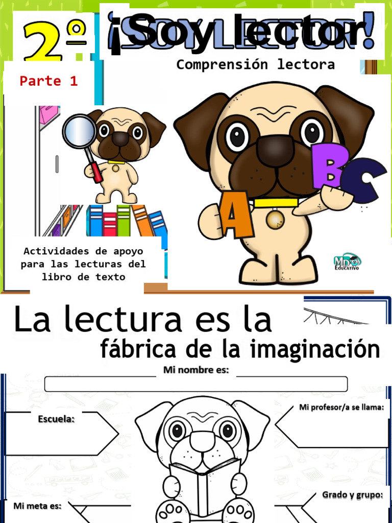 2º Soy Lector Part 1 - MD Educativo | PDF