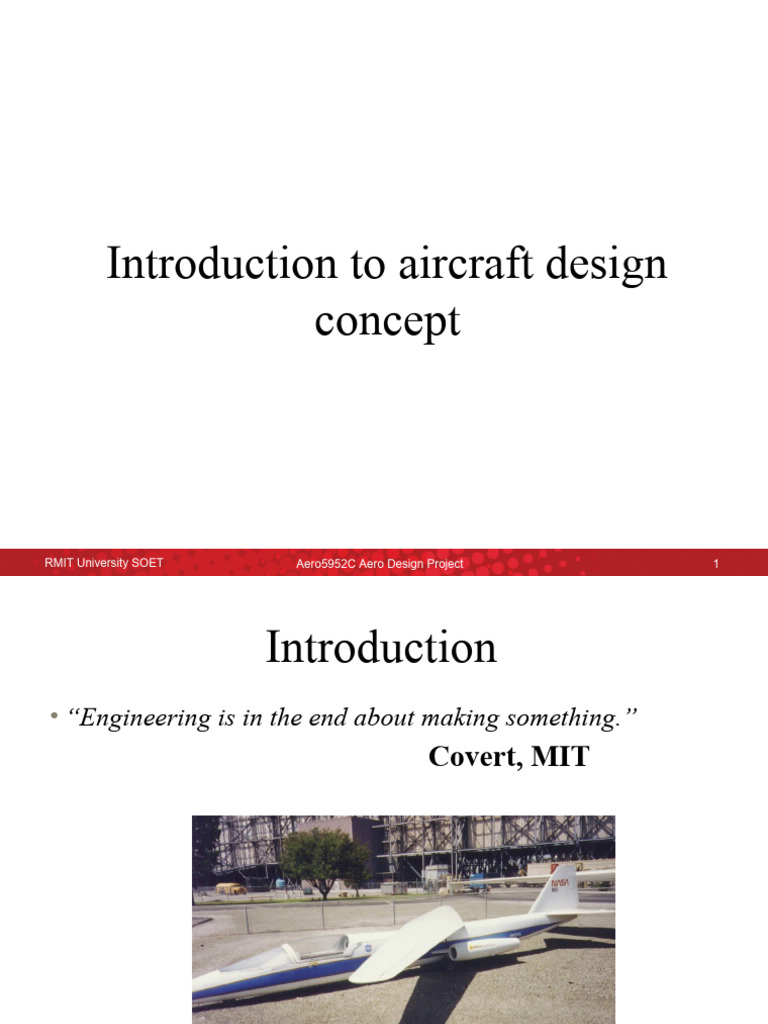 Introduction to Aircraft Design Process | PDF | Aircraft | Airliner
