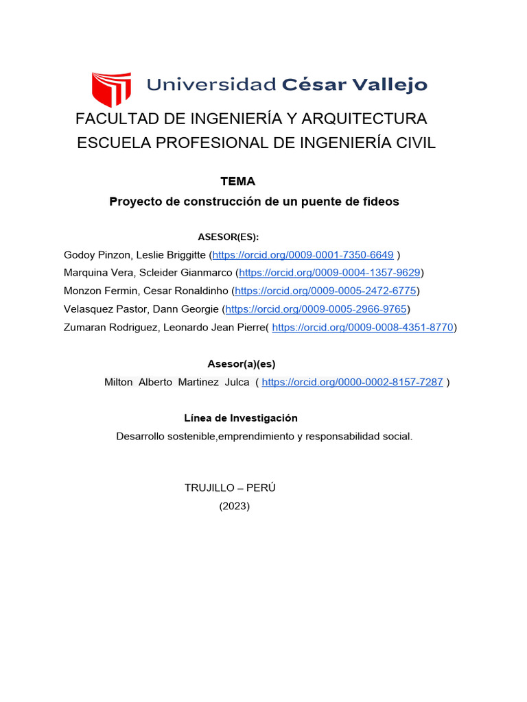 INFORME FINAL ESTATICA FINAL | PDF | Puente | Doblar