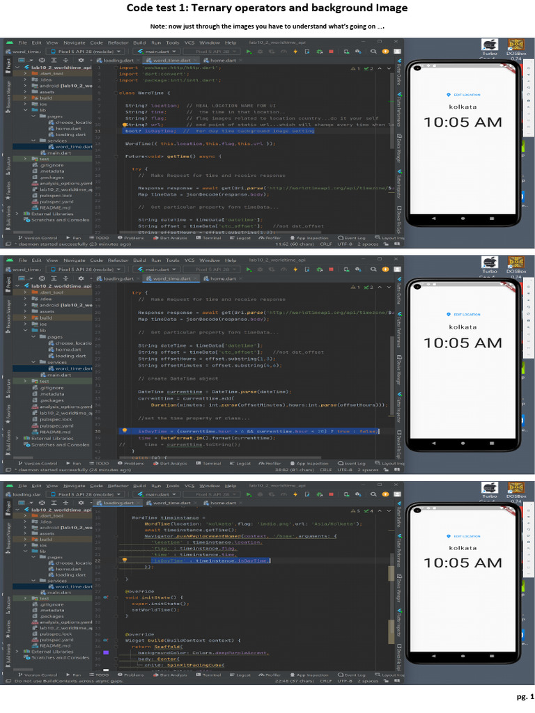 Flutter Project Code - 10 - 1 | PDF | Computer Engineering | Computing
