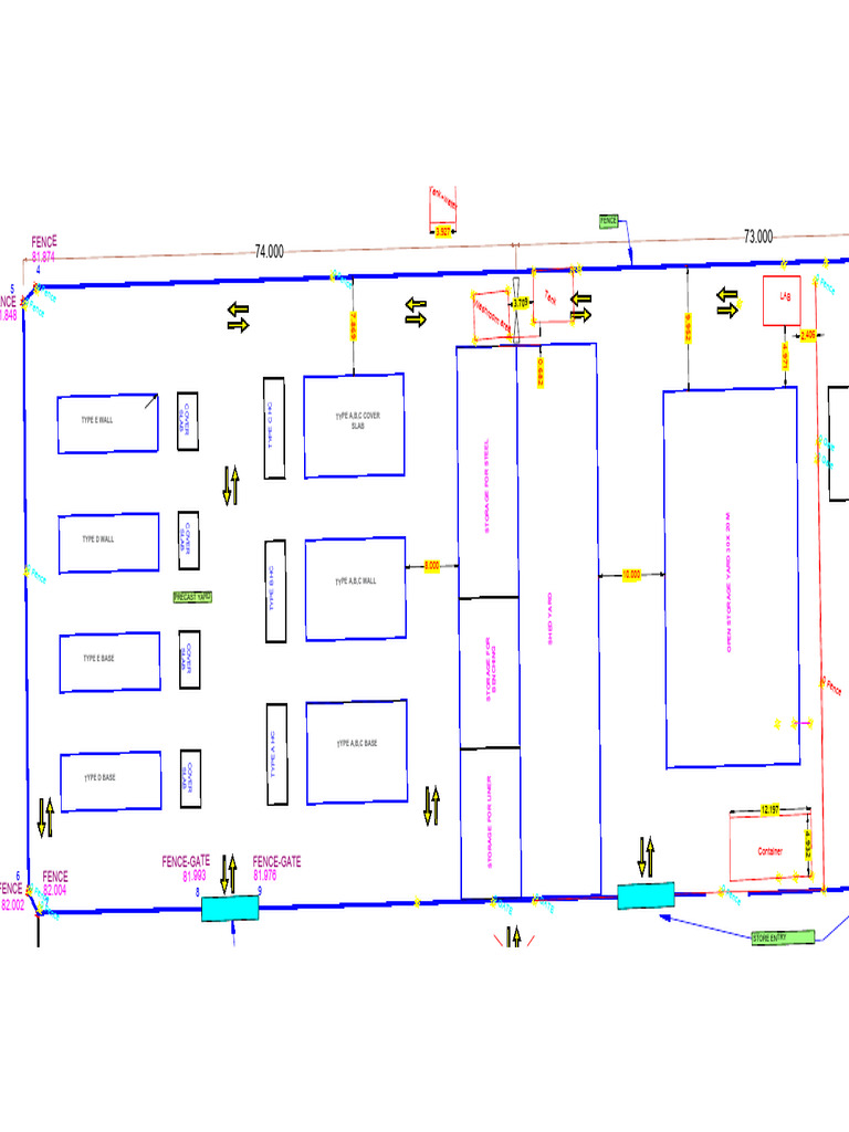 Pre Cast Yard | Download Free PDF | Precast Concrete | Real Estate
