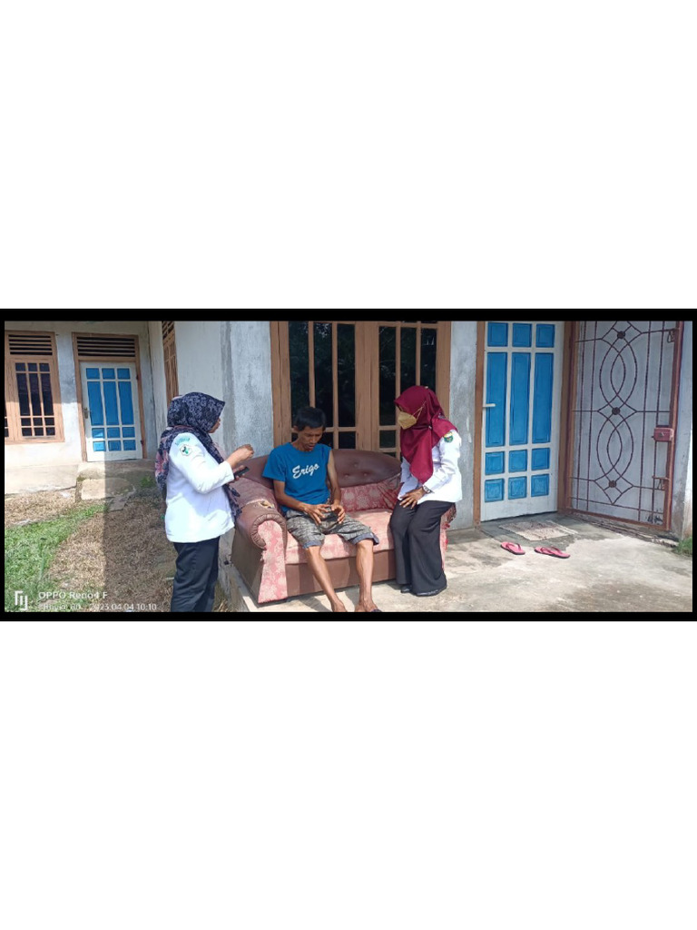 Bukti Edukasi Kunjungan Rumah Pasien Odgj | PDF