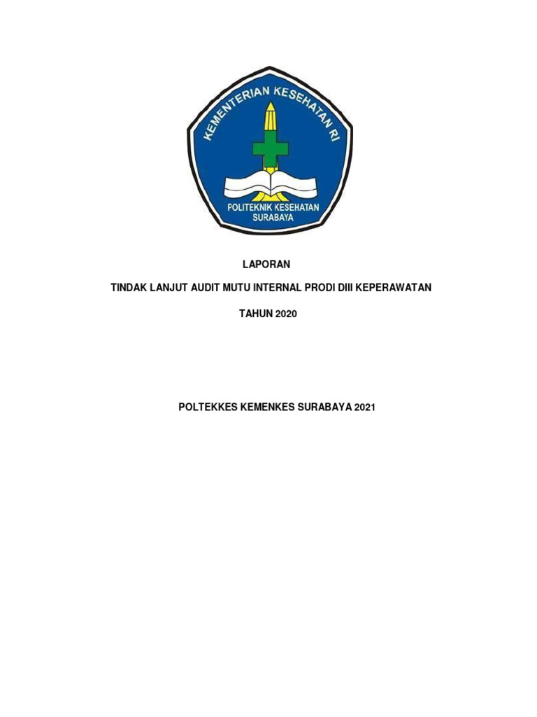 Tindak Lanjut Audit Mutu Prodi DIII Keperawatan | PDF