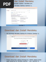 Panduan Menggunakan Mendeley | PDF
