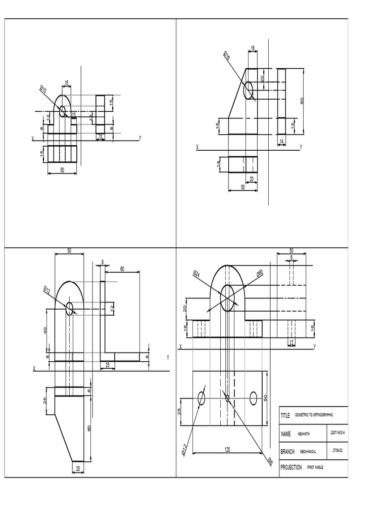ISO ORTHO Model | PDF | Graphics | Graphic Design