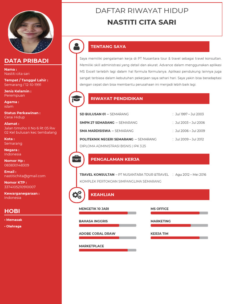 CV Nastiti Cita Sari | PDF