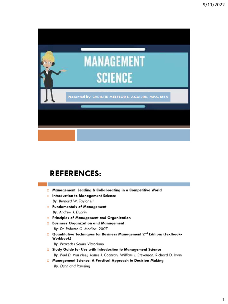 Overview of Management Principles | PDF | Leadership | Power (Social ...